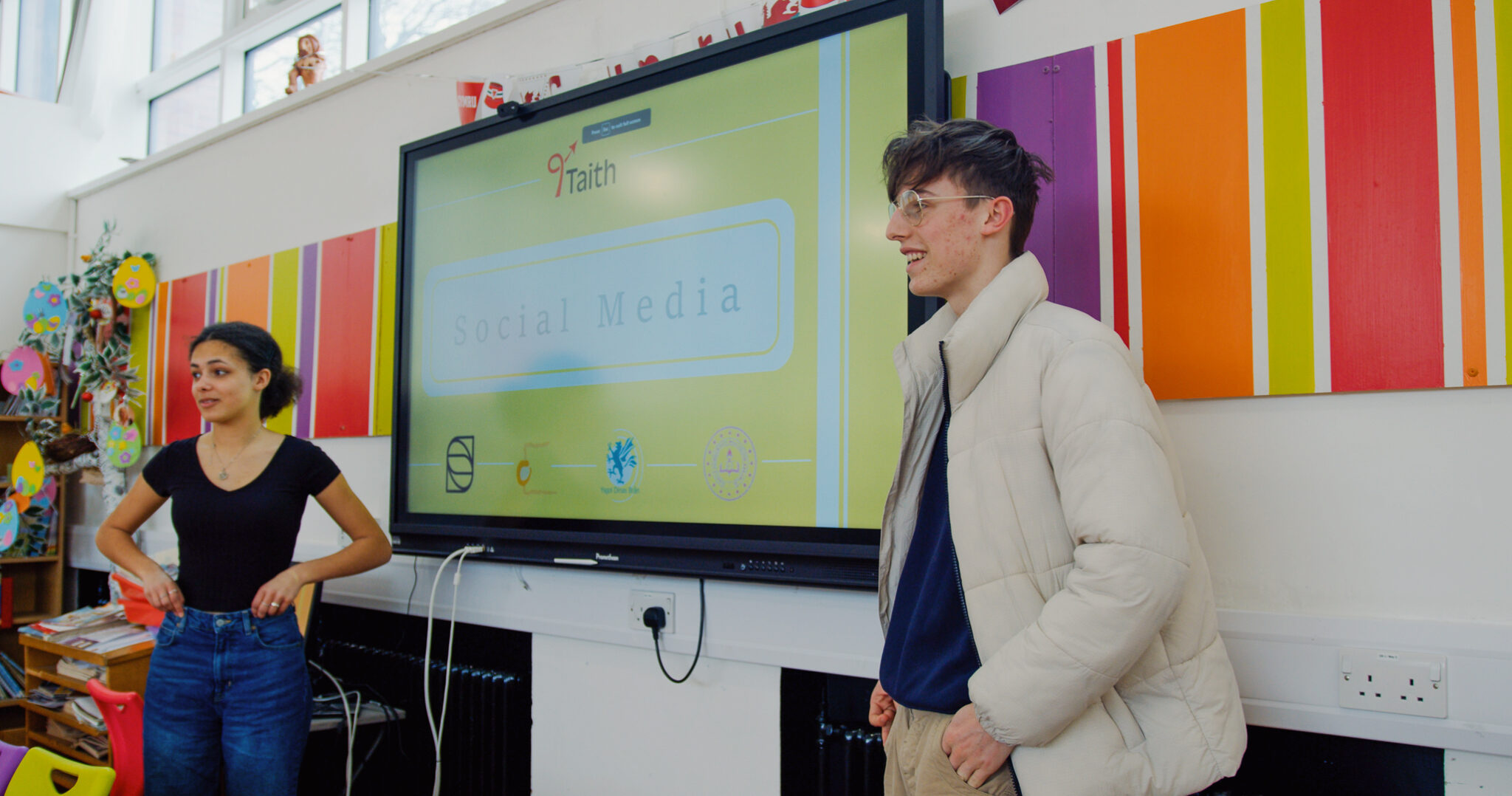 International partners visit Ysgol Dinas Brân looking at pressures on ...